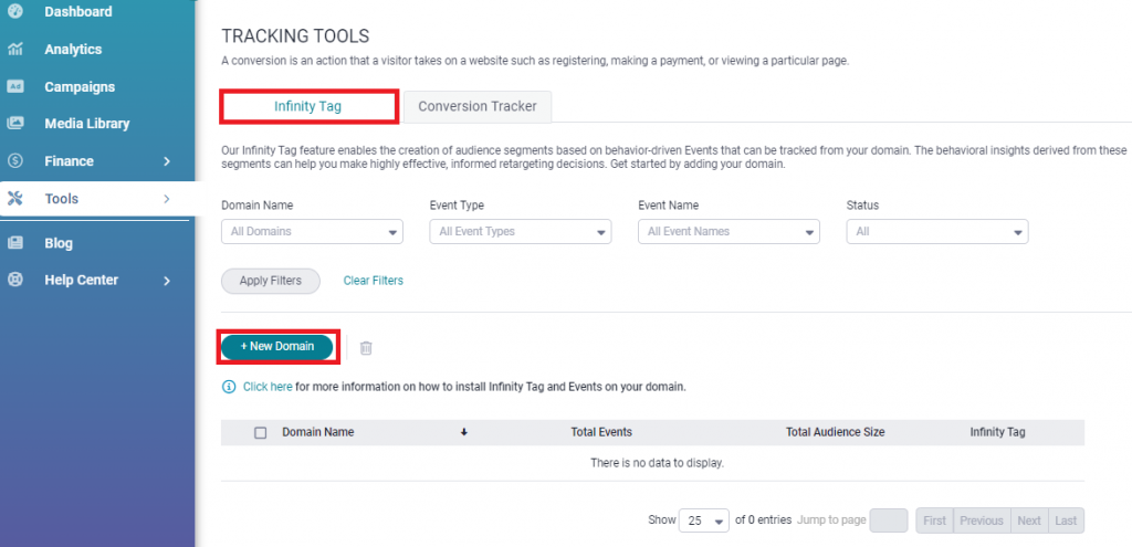 Guide: Retargeting Using Infinity Tags & Segment Targeting